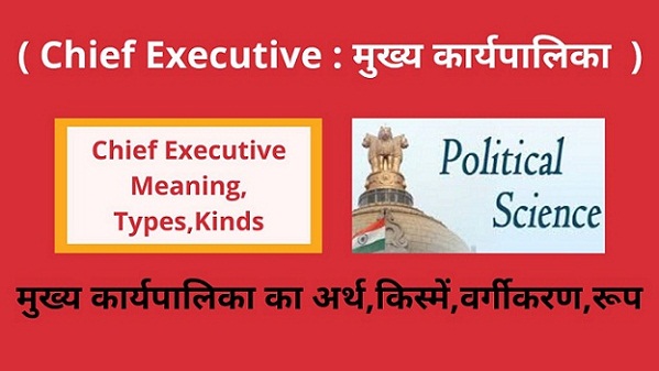 Chief Executive: Definition, Forms And Key Classifications